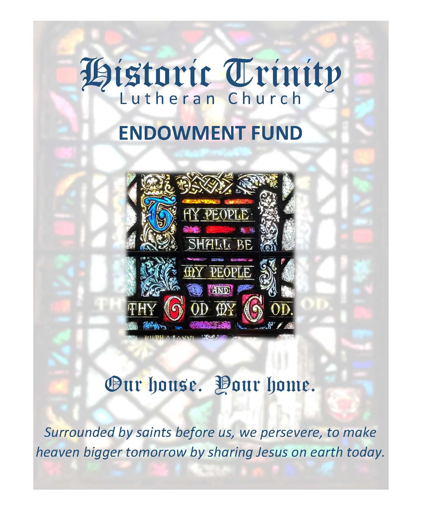 ENDOWMENT - Historic Trinity